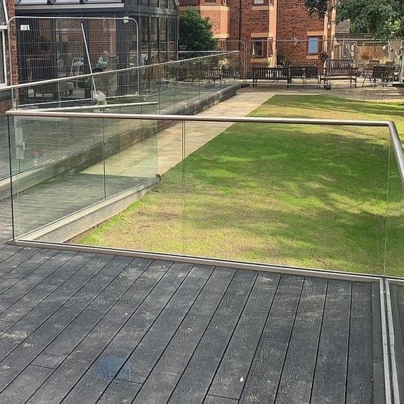 Frameless Glass Balcony | Fast UK Delivery