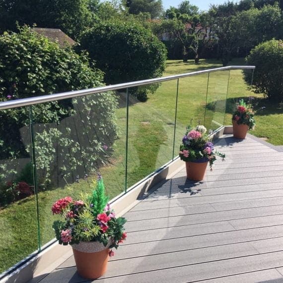 Frameless Glass Balcony | Fast UK Delivery